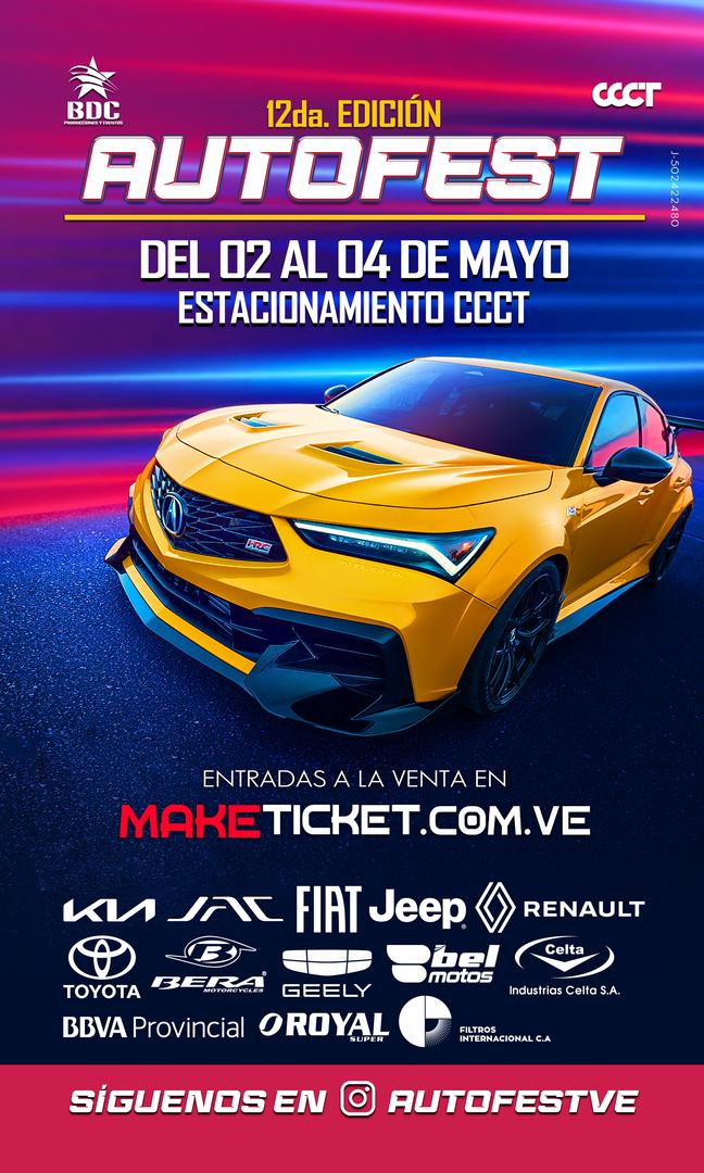 VUELVE AL CCCT… EL AUTOFEST SIEMPRE INNOVANDO EN SU 12aVA EDICIÓN